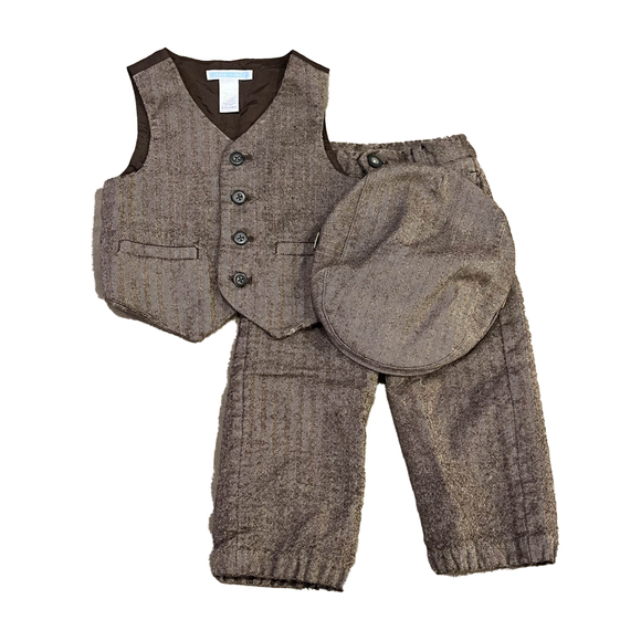 Janie and Jack | Matching Sets | Janie And Jack Boys Brown Tweed ...
